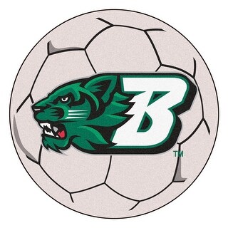 NCAA Binghamton University Bearcats Soccer Ball Mat Round Area Rug ...
