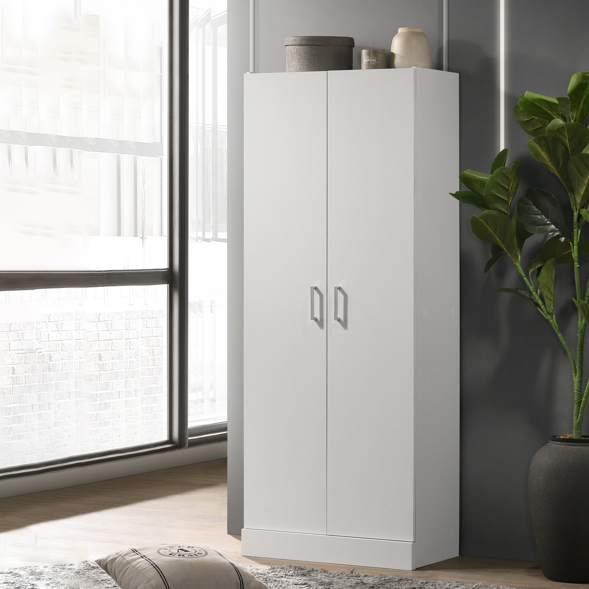 Tall double door cabinet store