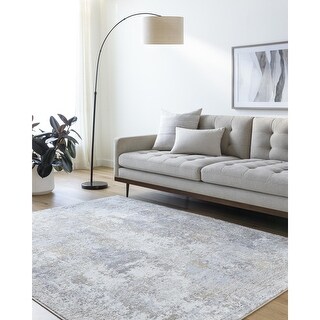 Livabliss Mood Casual Abstract Distressed Area Rug - Bed Bath & Beyond ...