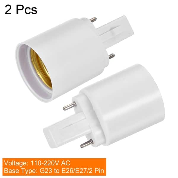 Light Socket Adapter Outlet Lamp Base Converter for LED Bulb - Bed Bath ...