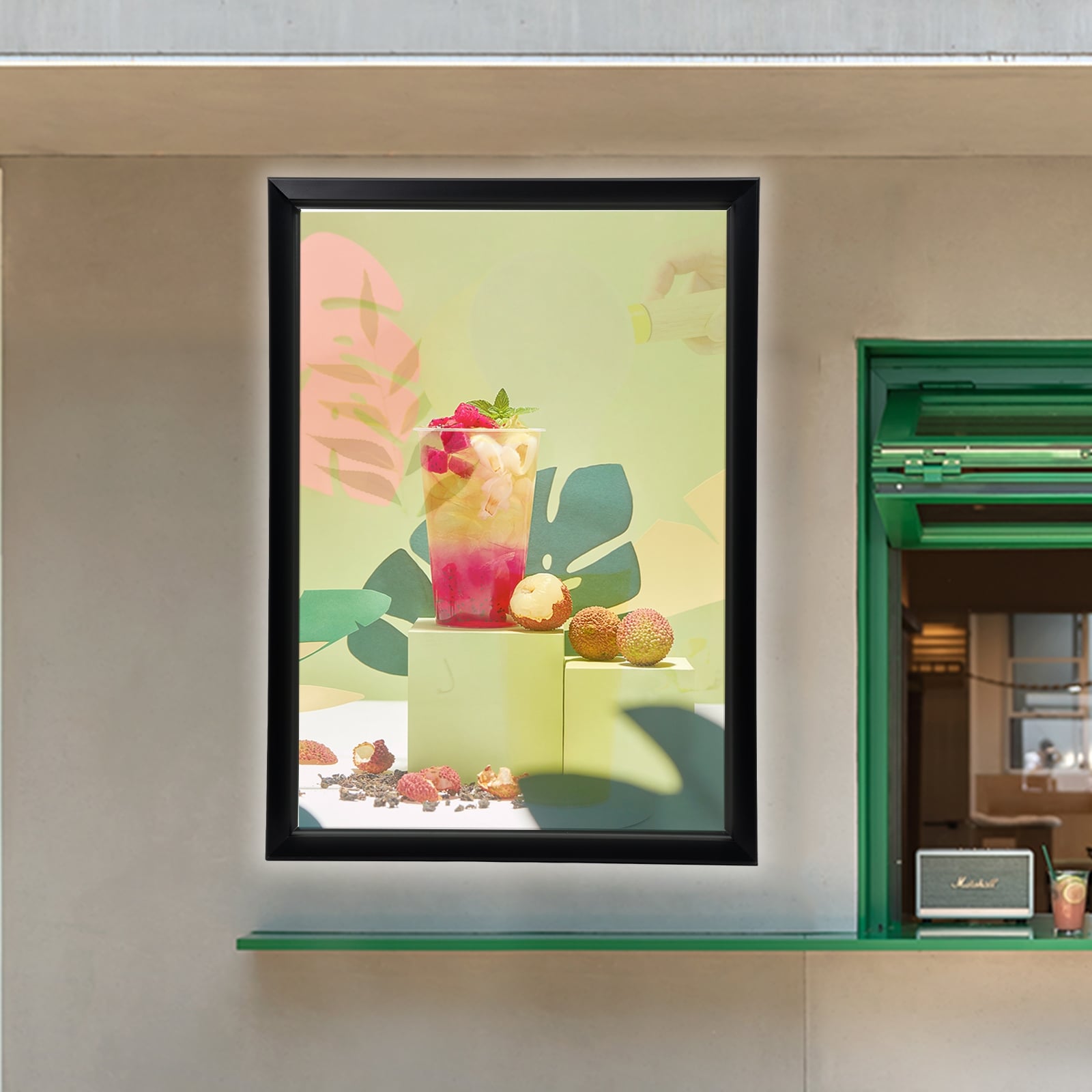 led backlit poster frames