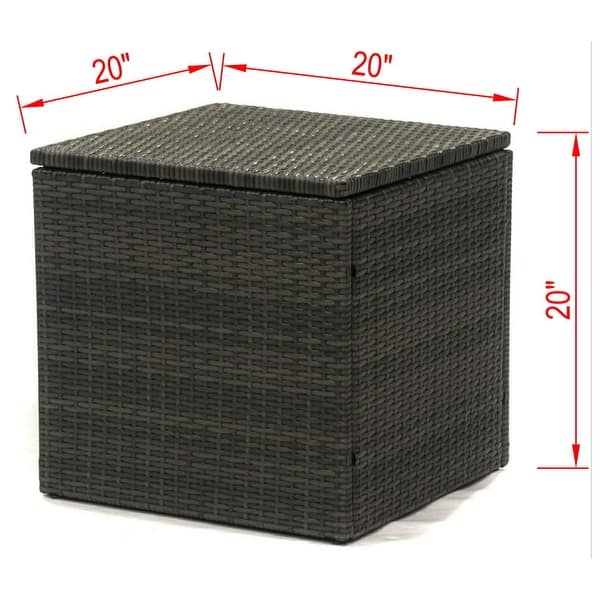Deck Box Outdoor Indoor Storage Containers-Brown - Bed Bath & Beyond ...