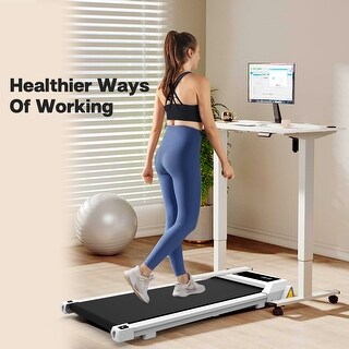 Under Desk Treadmill Walking Treadmill 2 in 1 Portable Treadmill ...