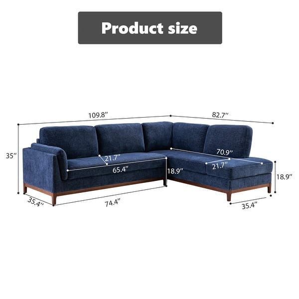 L Shaped Sleeper Sofa Couch Modular Sectional Sofa Beds - Bed Bath ...