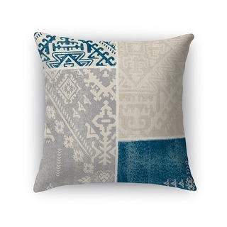 PATCH BLUE PILLOW Accent Pillow By Kavka Designs - Bed Bath & Beyond ...
