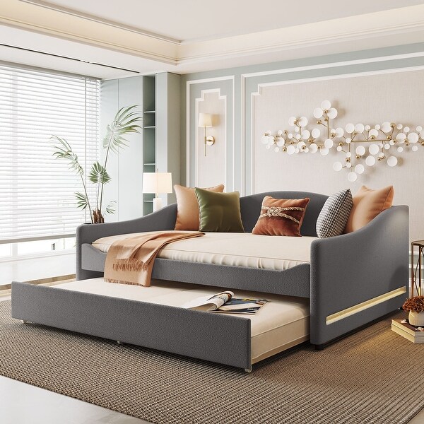 Comfortable trundle bed store