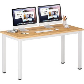 Large Computer Desk, Composite Wood, Home Office Desk/Workstation/Table ...