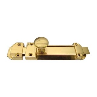 Brass Slide Bolt Door Latch 4.5 Long Antique Metal Sliding Door Locks ...