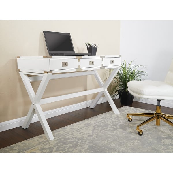 Wellington 46-inch Desk with Power Station - Bed Bath & Beyond - 27871967