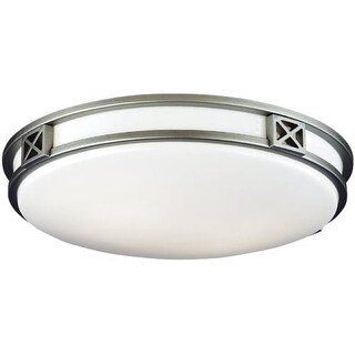 Forecast Lighting F206012U 2 Light 16" Wide Flush Mount Ceiling Fixture ...