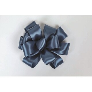 Azurite Blue Double Face Satin Ribbon - Bed Bath & Beyond - 36880165