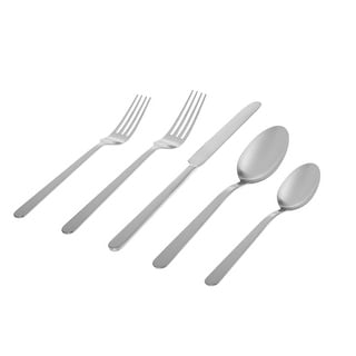 Lola Mirrored 18/0 Stainless Steel 20 Piece Flatware Set, Service For 4 ...