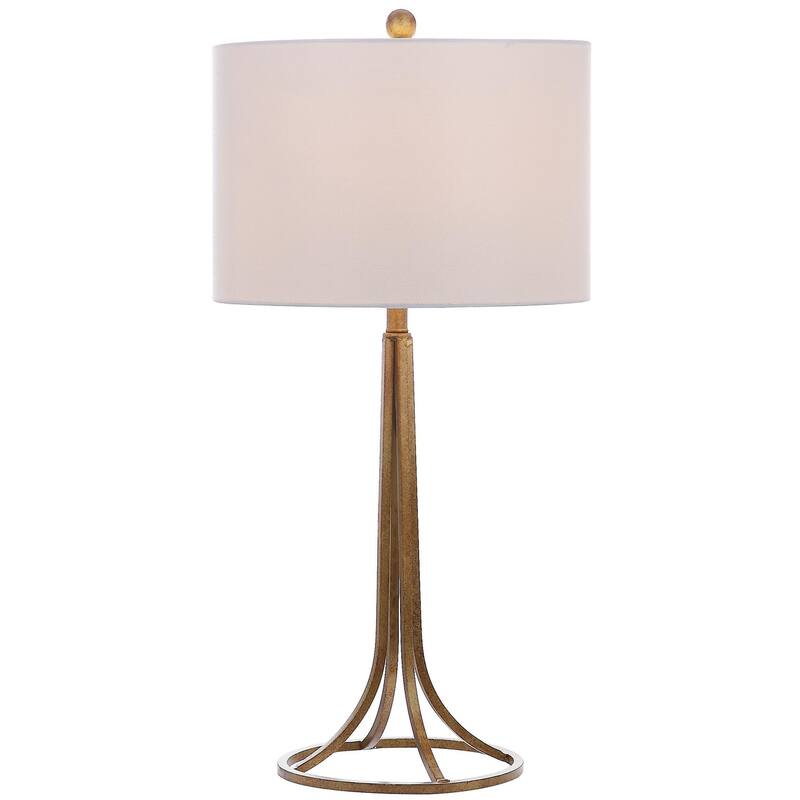SAFAVIEH Lighting 30-inch McKenna Antique Bronze Table Lamp (Set of 2 ...