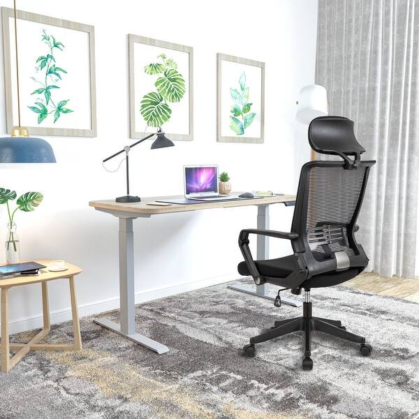 Ergonomic Standing Desk Base Workstation Small Frame Computer Desks ...