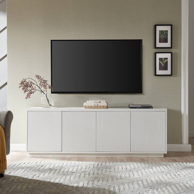 Hanson Rectangular TV Stand for TV's up to 75" - On Sale - Overstock ...