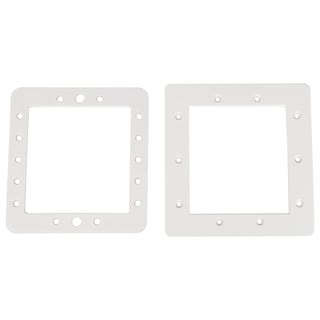 8.25" White Hydrotools Swimming Pool Skimmer Face Plate and Butterfly ...