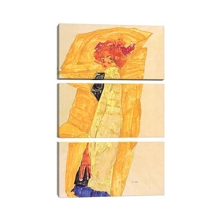 iCanvas "Gerti Schiele Against Ocher-Coloured Drapery" by Egon Schiele ...