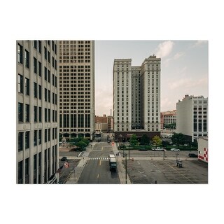 Detroit Michigan Cadillac Square Detroit 03 Building Art Print/Poster ...