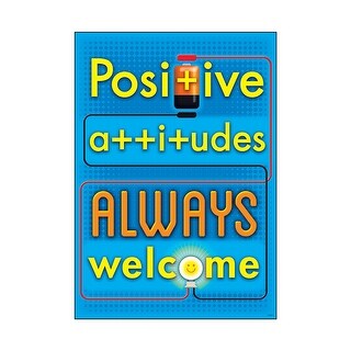 Positive Attitudes Always Poster - Bed Bath & Beyond - 17112420