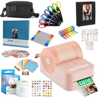 HP Sprocket Panorama Instant Color Label Printer & Photo Printer Craft ...