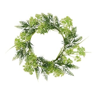 Mixed Greenery Wreath Floral Accent (Set of 4) - Bed Bath & Beyond ...