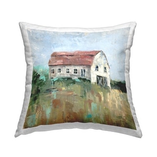 Stupell Abstract Barn Scene Design by Sally Swatland - Bed Bath ...