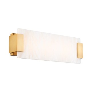 Modern Forms Quarry 18" Wide ADA LED Bath Bar with Spanish Alabaster ...