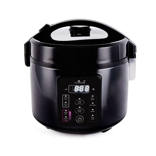Rice Cooker with Ceramic Bowl and Advanced Fuzzy Logic, (5.5 Cups, 1 ...