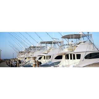 Yacht Charter Boats At A Harbor Oregon Inlet Outer Banks North Carolina ...