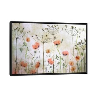 iCanvas "Poppy Meadow" by Mandy Disher Framed Canvas Print - Bed Bath ...
