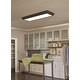 Generation Lighting Drop Lens 2 Light 48" Wide Flush Mount Linear - Bed ...