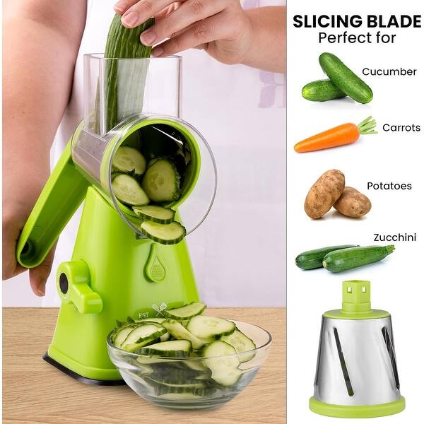 Zulay Kitchen Rotary Cheese Grater - On Sale - Bed Bath & Beyond - 40042534