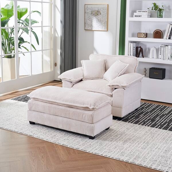 single sofa bed footstool