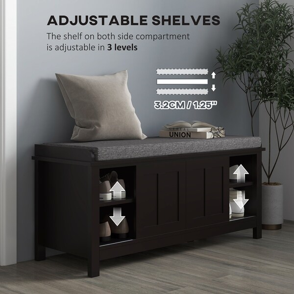 Homcom storage bench store