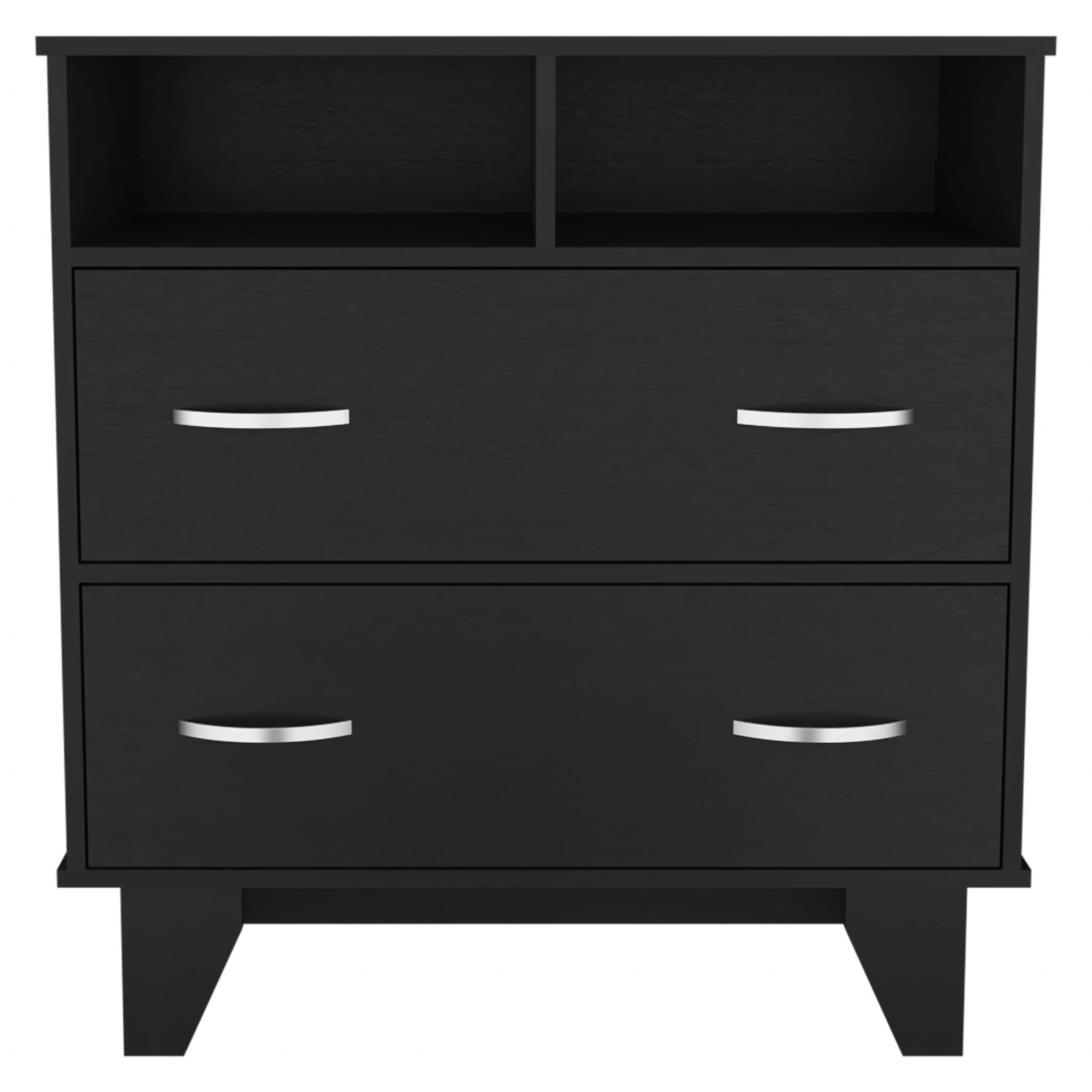 Modern Smokey Oak Office Desk with Storage Cabinet - Bed Bath & Beyond ...