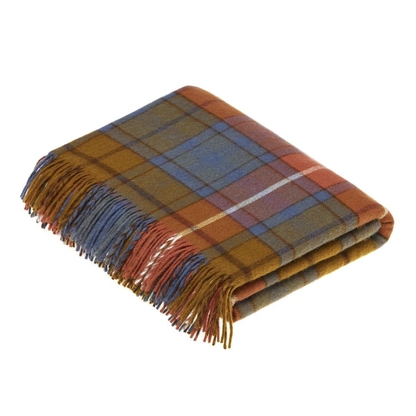 tartan bed throws
