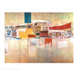 ''Rebus, 1955'' by Robert Rauschenberg Museum Art Print (22 x 28 in ...