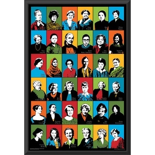 Feminist Icons Framed Art Poster - 24 x 36 Inch - Bed Bath & Beyond ...