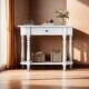 Retro Storage Console Table with Drawer and Open Shelf - Bed Bath ...