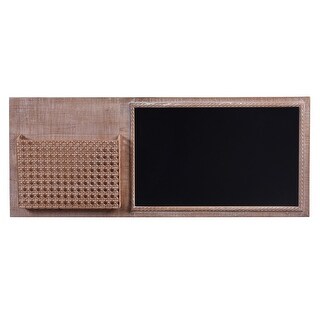 Multi-Functional Wall Memo Board - Chalkboard With File Rack Storage ...
