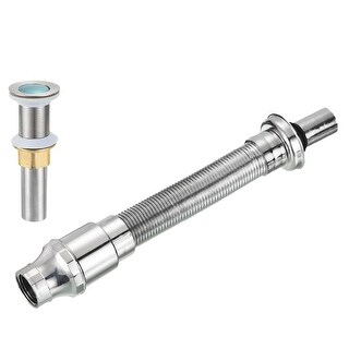 Drain Stopper Sink Strainer w 41cm Drain Pipe for Basins without ...