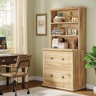 Tall Wood Bookcase, Vertical Filing Cabinet - Bed Bath & Beyond - 39428192