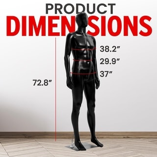 Mannequin - Premium Quality Construction, Detailed Dimensions for ...