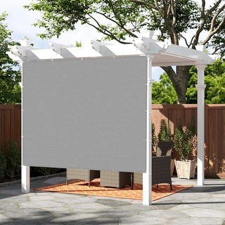 Custom Size 4x8 FT Sun Shade Screen Fabric Cover with Grommets for ...