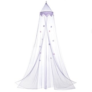 Purple Posies Bed Canopy - Bed Bath & Beyond - 16387637