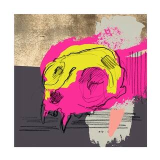 Jennifer Paxton Parker 'Mod Skull Collage IV' Canvas Art - Bed Bath ...