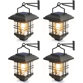Solar Lantern Outdoor Hanging Solar Lights,Waterproof, Anti-Rust Solar ...