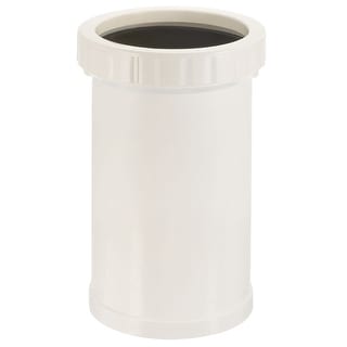 110mm ID Pipe Fitting Coupling Adapter Straight Extension Union White ...