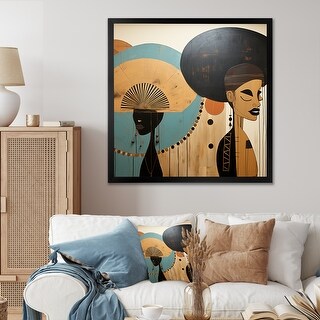 Designart "Portait Harlem Renaissance I" African American Art Wall ...