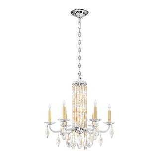 Sarella 15 Light Chandelier in Antique Silver with Crystal Heritage ...